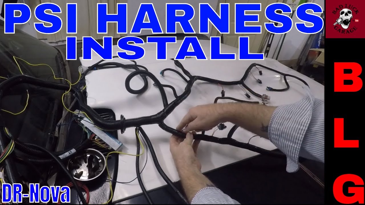 PSI LS SWAP WIRE HARNESS INSTALL