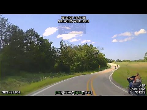Pursuit/MC US-62/AR-143 Berryville Carroll Co Arkansas State Police Troop L, Traffic Series Ep. 1553