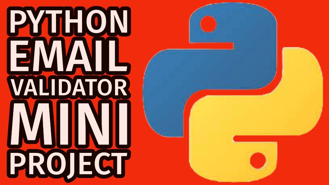 PYTHON Email Validator: EASY Beginners PROJECTS 2024