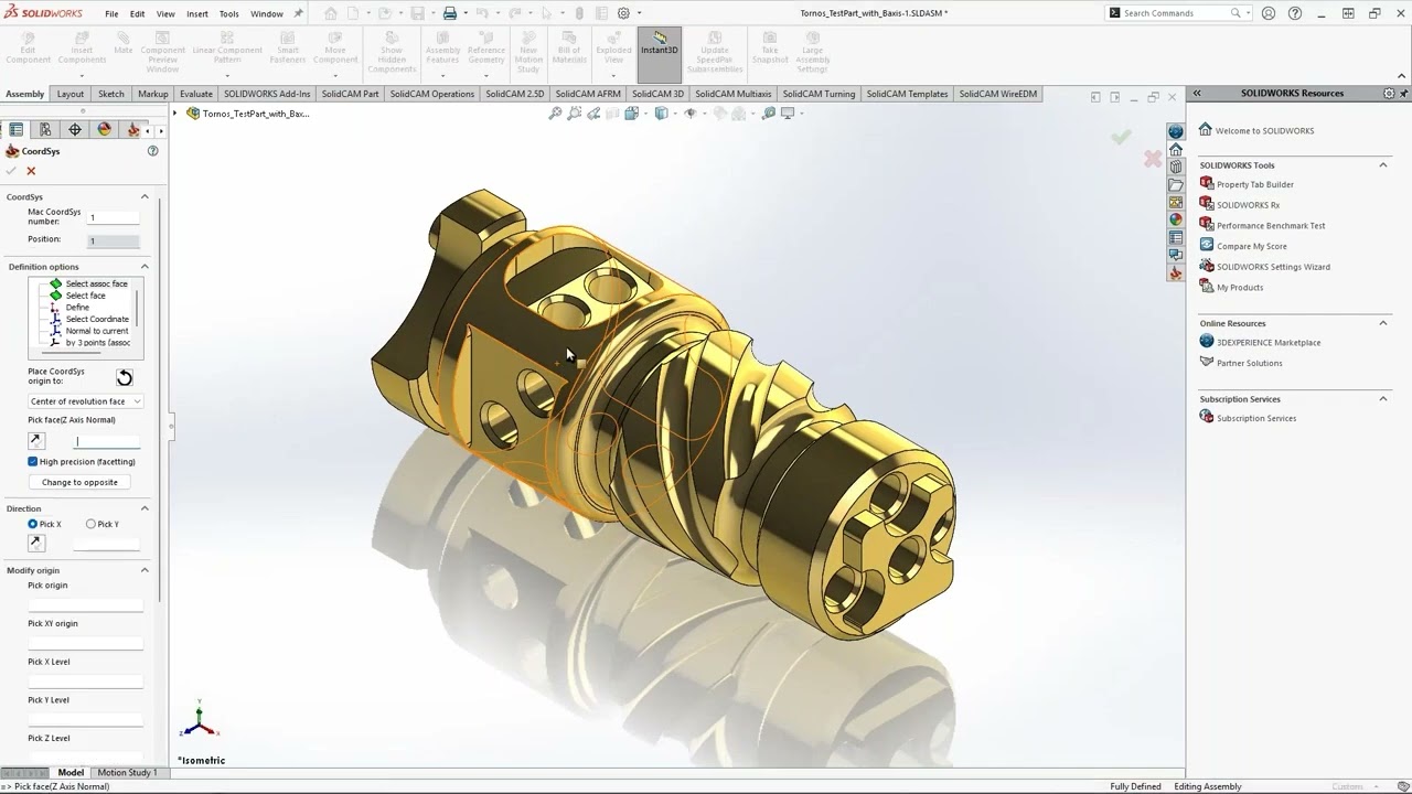 CAM Software: Seamlessly Integrated with SOLIDWORKS