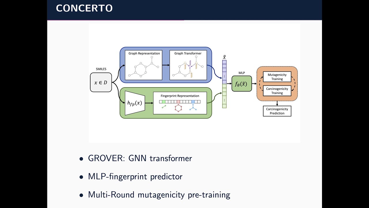 CONCERTO: A graph neural network approach for molecule carcinogenicity prediction