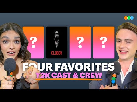 Four Favorites with Rachel Zegler, Jaeden Martell, Kyle Mooney, and more of the Y2K cast and crew
