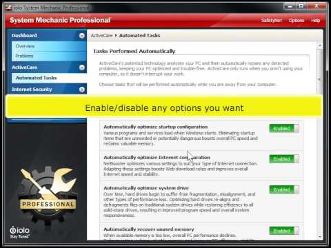Getting Started with System Mechanic®
