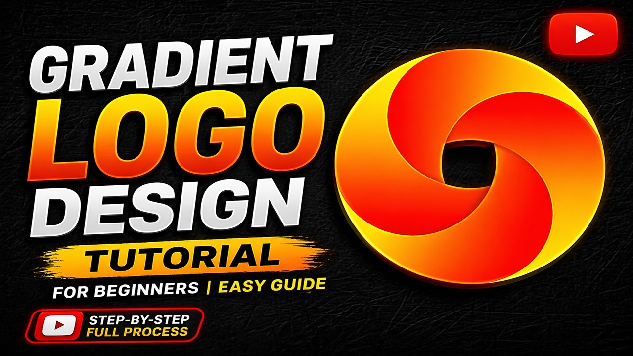 Gradient Logo Design Tutorial for Beginners (Step-by-Step) | Design Better Gradient Logos Today