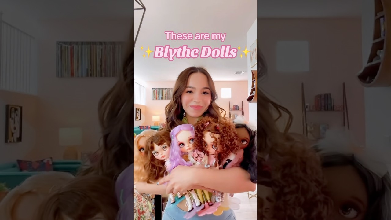 These are my ✨Blythe Dolls✨ #mirellasdollhouse #customblythe #doll
