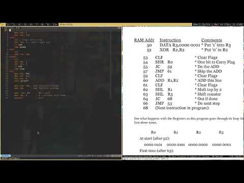 Binary multiplication in nasm