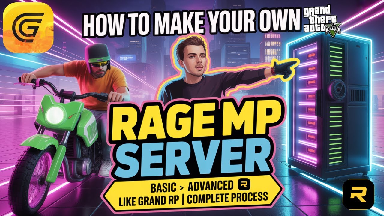 How to Make Your Own RAGE MP Server Like Grand RP | Full Guide (Basic to Advanced)