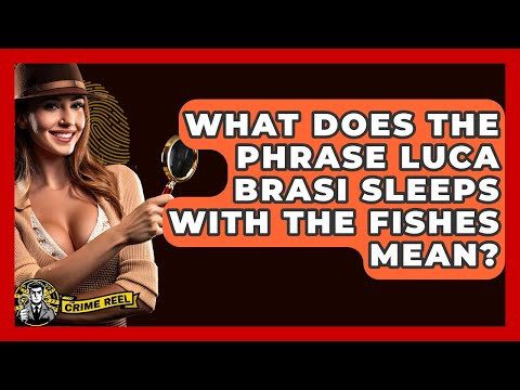 What Does The Phrase Luca Brasi Sleeps With The Fishes Mean? - The Crime Reel