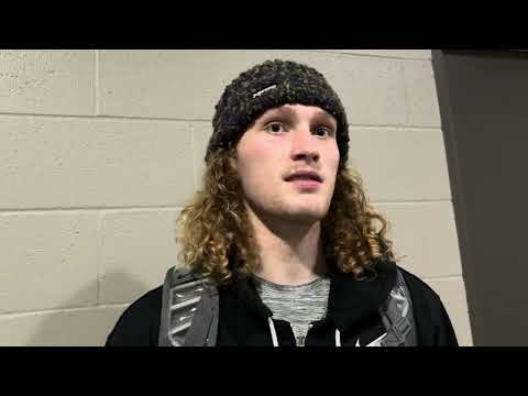 Oregon postgame: Illinois wing Jake Davis