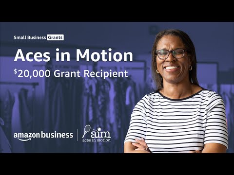 Accelerate growth with a Small Business Grant - Learn more about 2022 Grant Recipient Aces in Motion