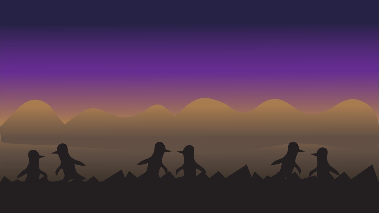 Illustrator Landscape Tutorial - Vector Illustration (Night Scene)