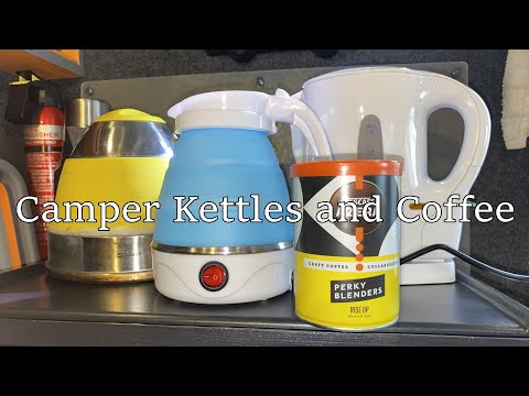 Campervan low power kettles