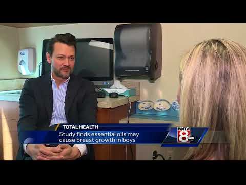 Study finds essential oils may cause male breast growth