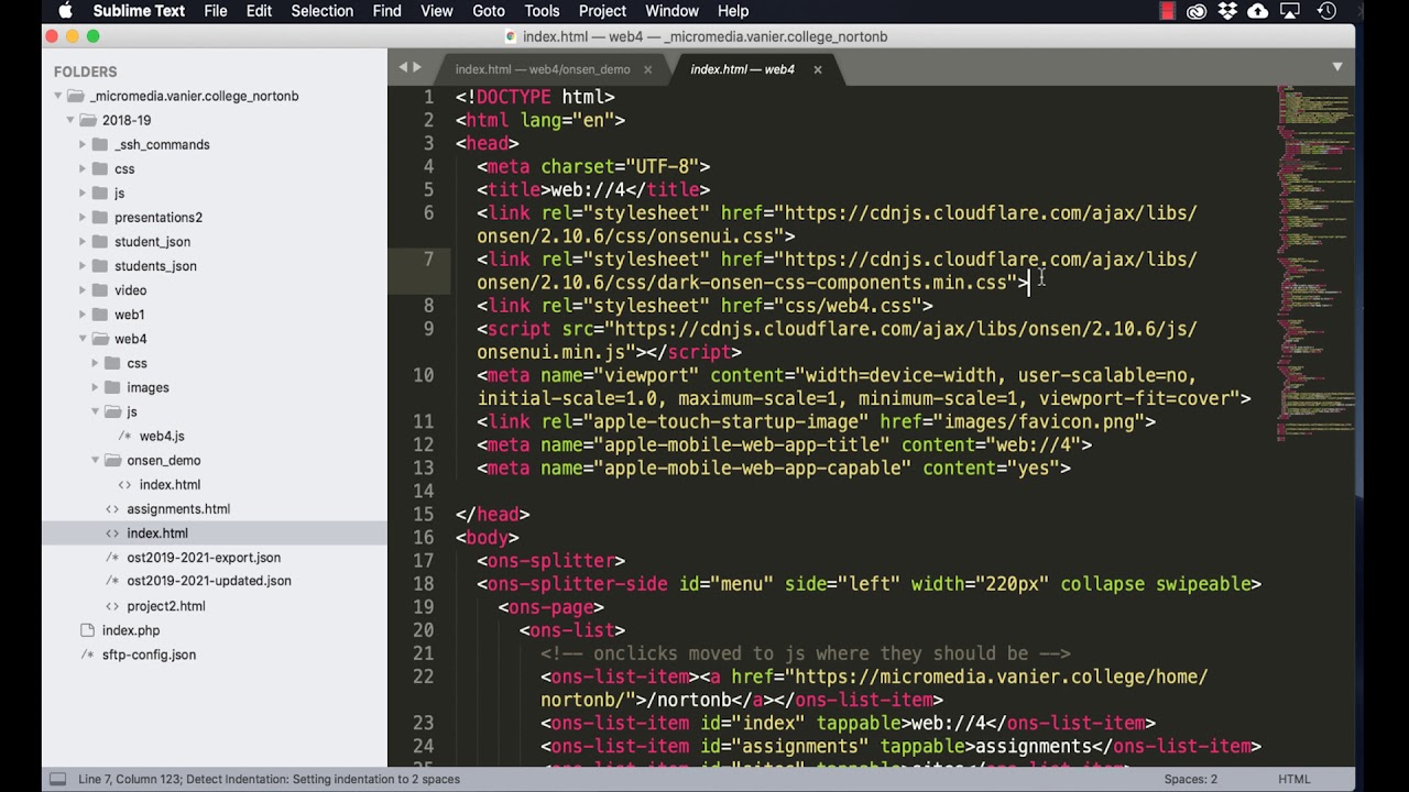 web://4 mobile app onsen