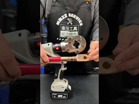 Crimping pliers copper and aluminum terminals electrician