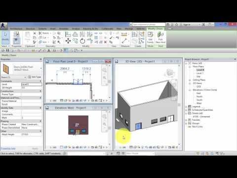 Module 2: Unit 5: Revit Architecture: The Drawing Area Video Lecture - Design Softwares