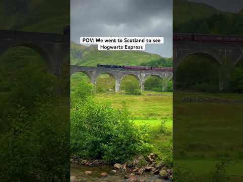 Finally found the Hogwarts Express in Scotland!