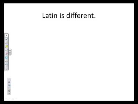 Some notes on translating Latin
