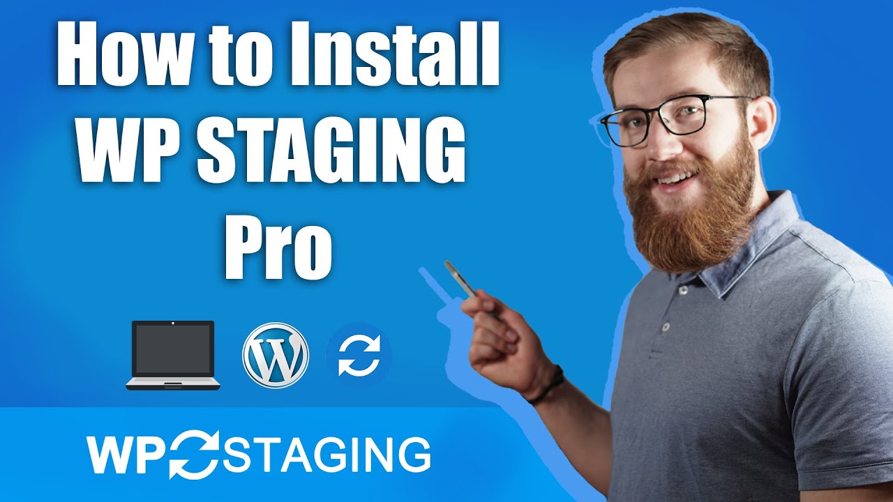 How to Install WP STAGING PRO - WordPress Staging Site