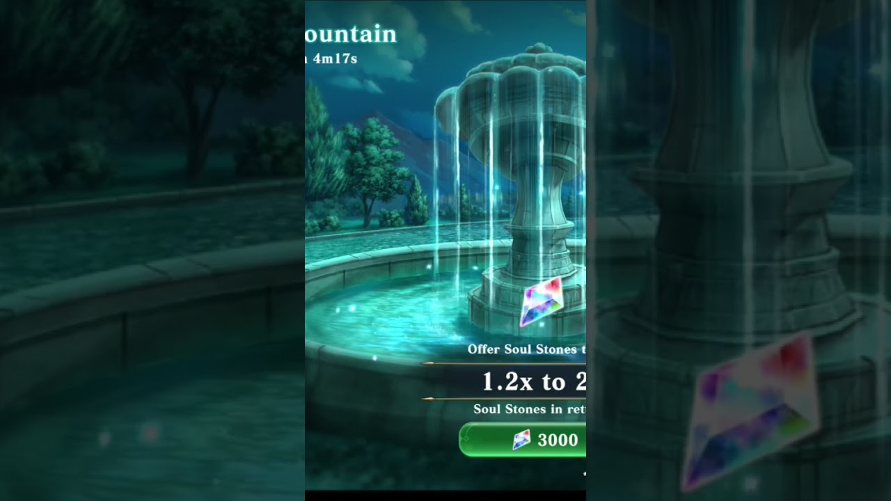Evertale summon Lucky Fountain