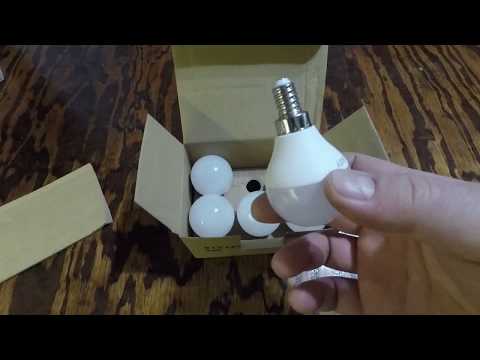 LUNSY 5W LED Candelabra Bulbs, E12 LED Bulb 50W Equivalent 6-Pack Overview & Test