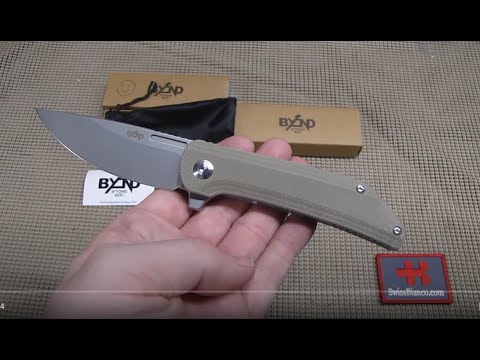 Beyond EDC Custos Tan Micarta vg10 from dirk pinkerton knives! a deal!