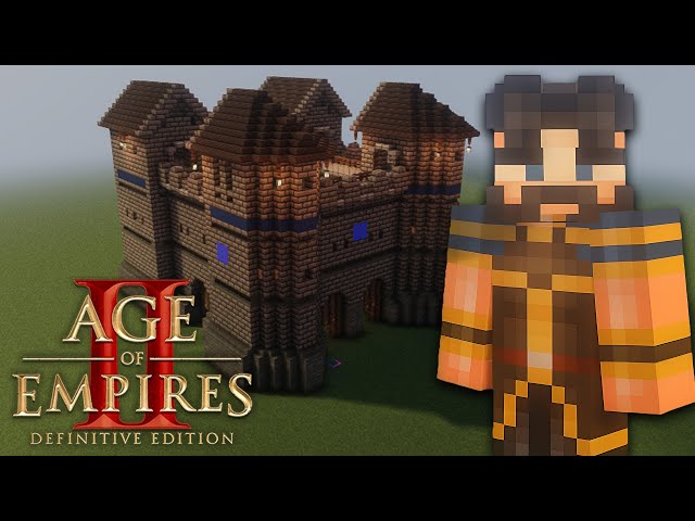Roman Castle (Age of Empires II) – Detailed Minecraft Build ...