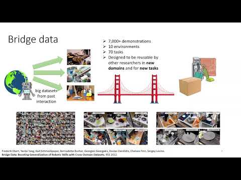 What do we require to pretrain robots?