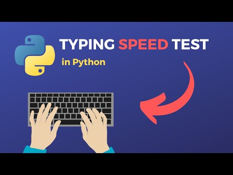 Coding a Typing Test | Python Tutorial