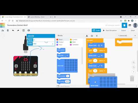 Learn coding| Online Simulation | Using Microbit|Using Tinkercad