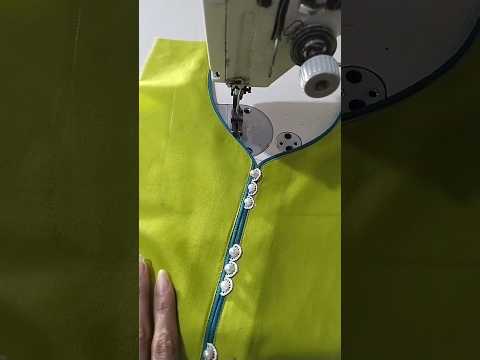 Sewing Beautyfull Neck Design#dori piping#shorts#viral#shortsfeed