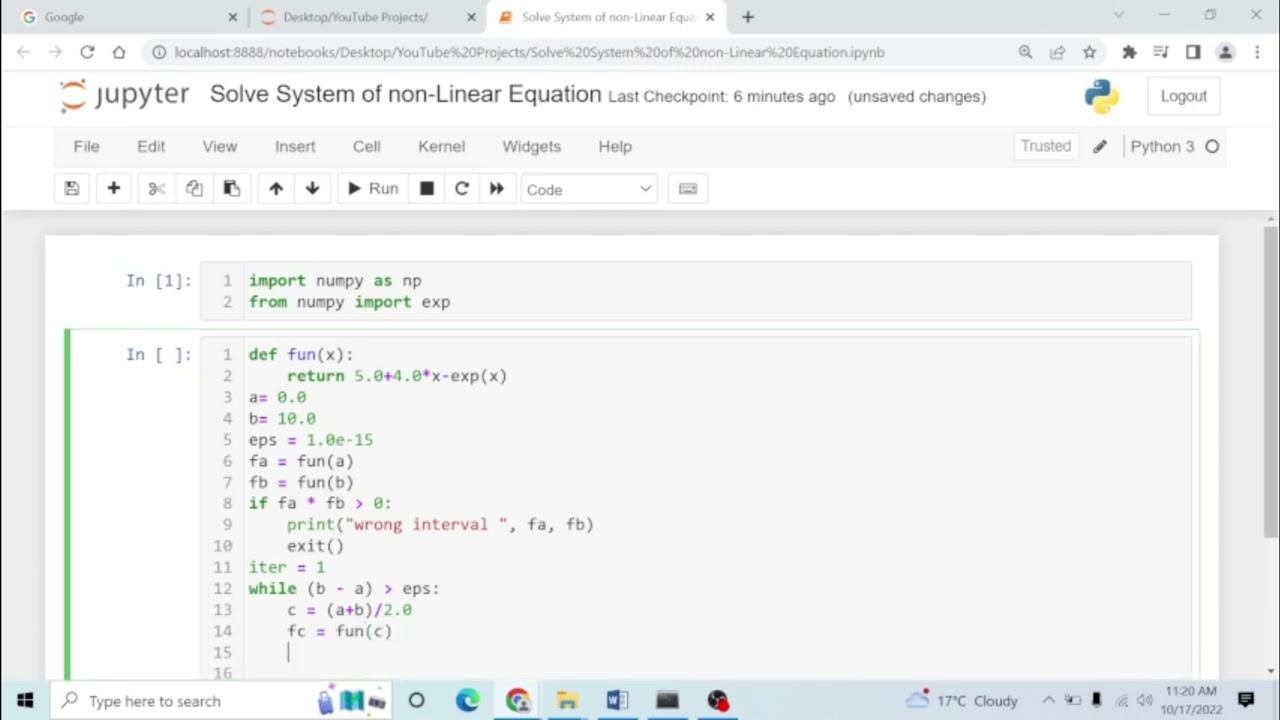 How to code Bisection Method using python|  python is Easy|  python tutorial