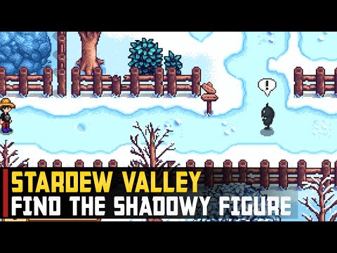 Find the Shadowy Figure | Stardew Valley (A Winter Mystery)