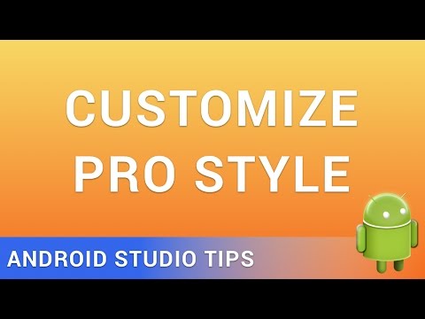 Customize Your Android Studio Like a PRO Video Lecture - How to Design ...