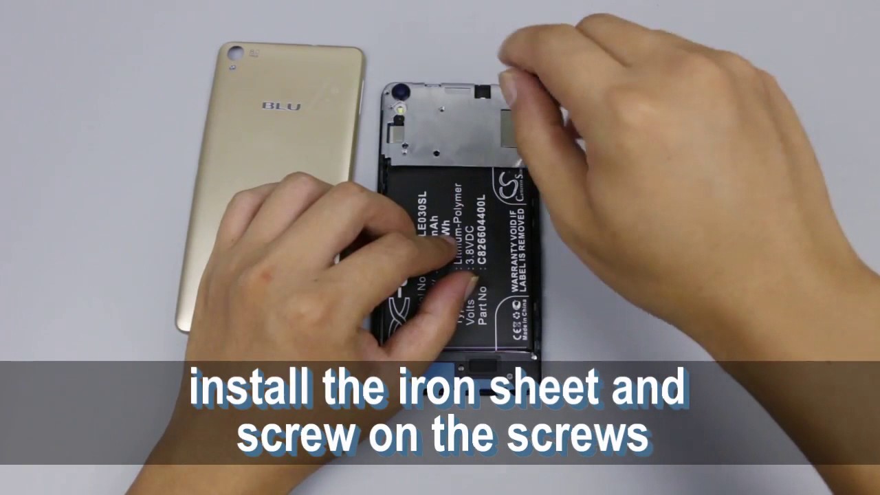 Blu Energy X Plus – Battery – Replacement instructions by BatteryUpgrade com