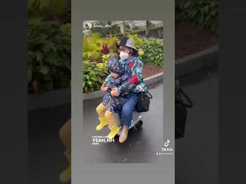 Airwheel-Free Intelligent Life-ride on smart luggage scooter for outdoor activities and travel