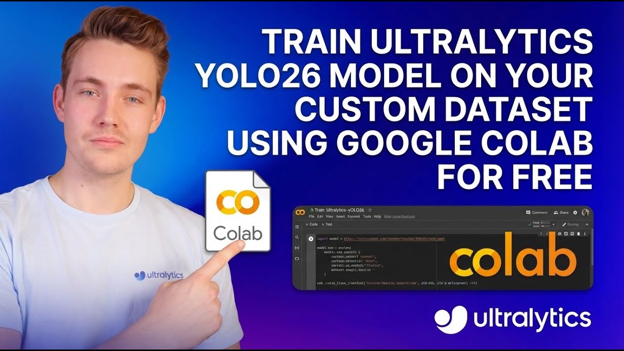How to Train Ultralytics YOLO26 Model on Custom Dataset using Google Colab Notebook | Step-by-Step 🚀