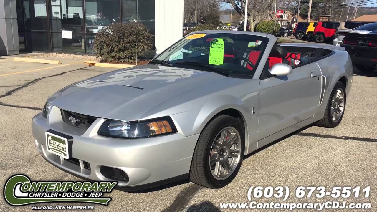 2003 Ford Mustang SVT Cobra 10th Anniversary Walkaround - Contemporary CDJR Milford NH