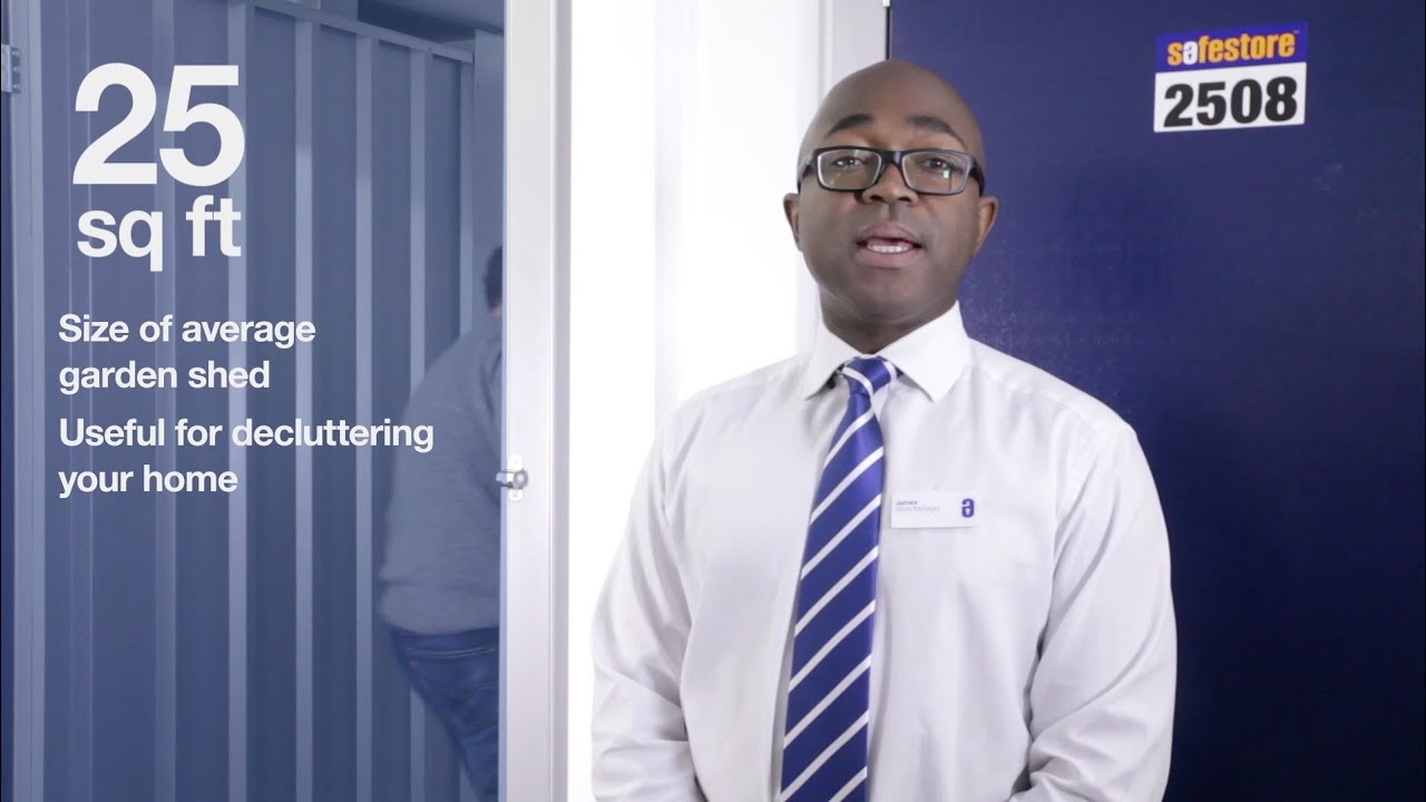 25 sq ft Storage Unit Size Guide