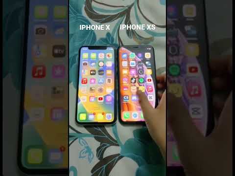 IPHONE X VS IPHONE XS!