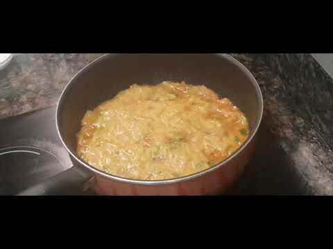 Kimchi Pancake inspired by Maangchi | Hangoutwithjaney