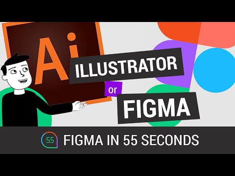 Figma in 55 Seconds: Transitioning from Illustrator to Figma