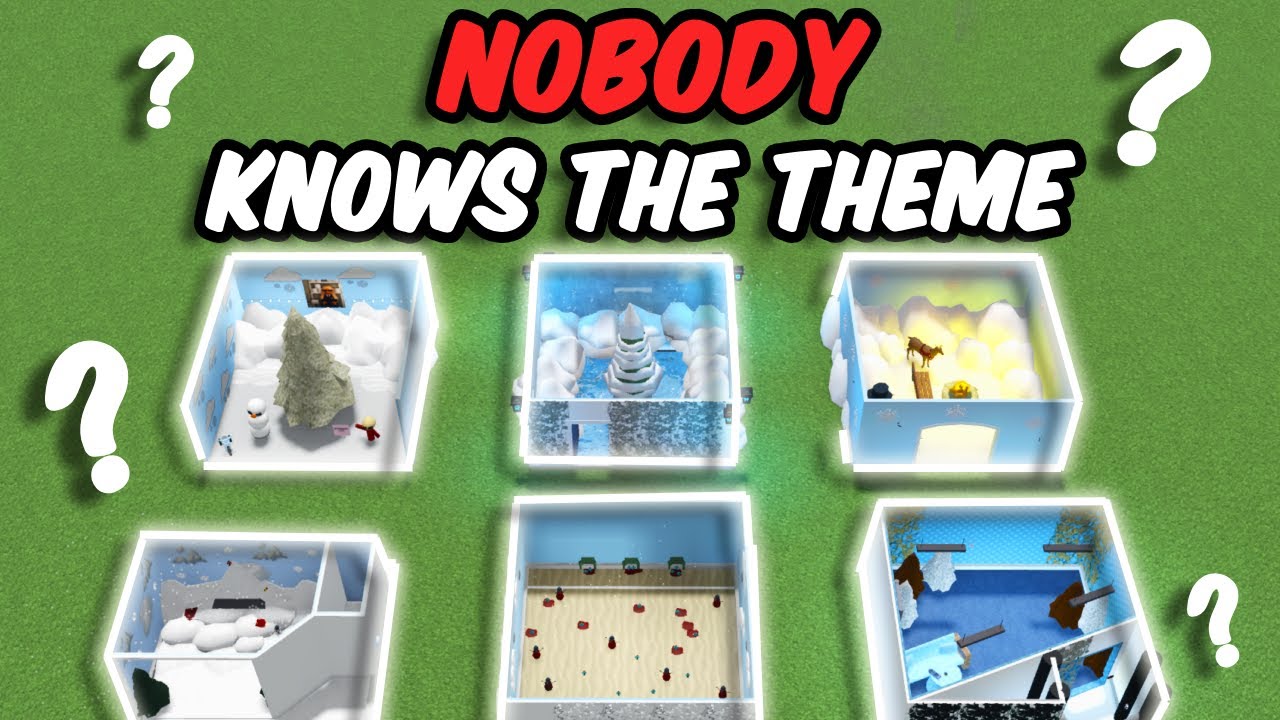 Build Battle Except NOBODY Knows The THEME