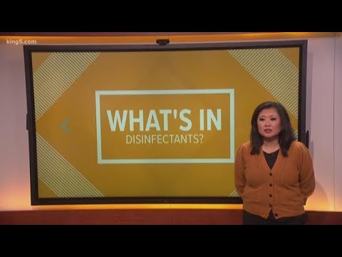 What's in a disinfectant?