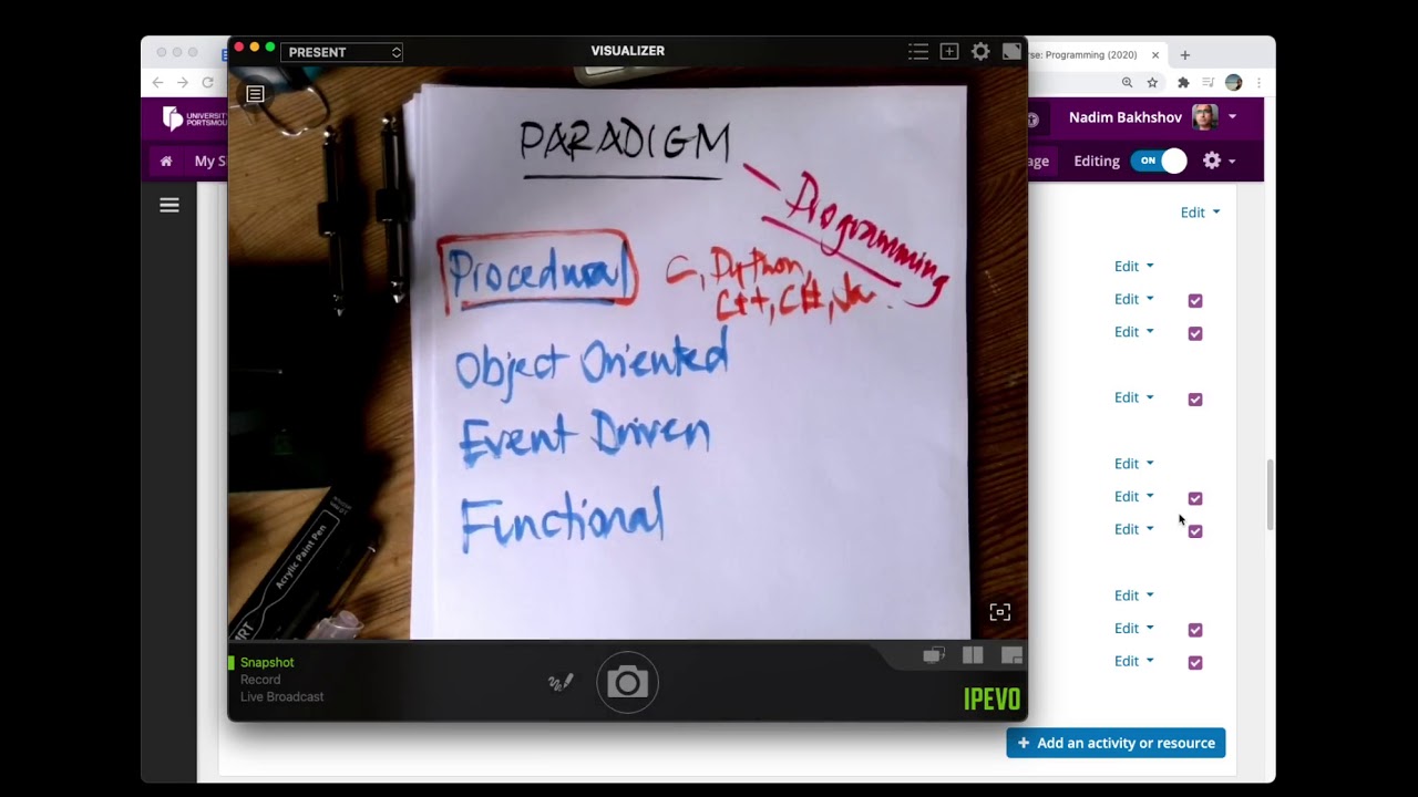 [JAVA] Programming Paradigms