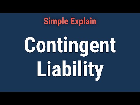 What is a Contingent Liability?