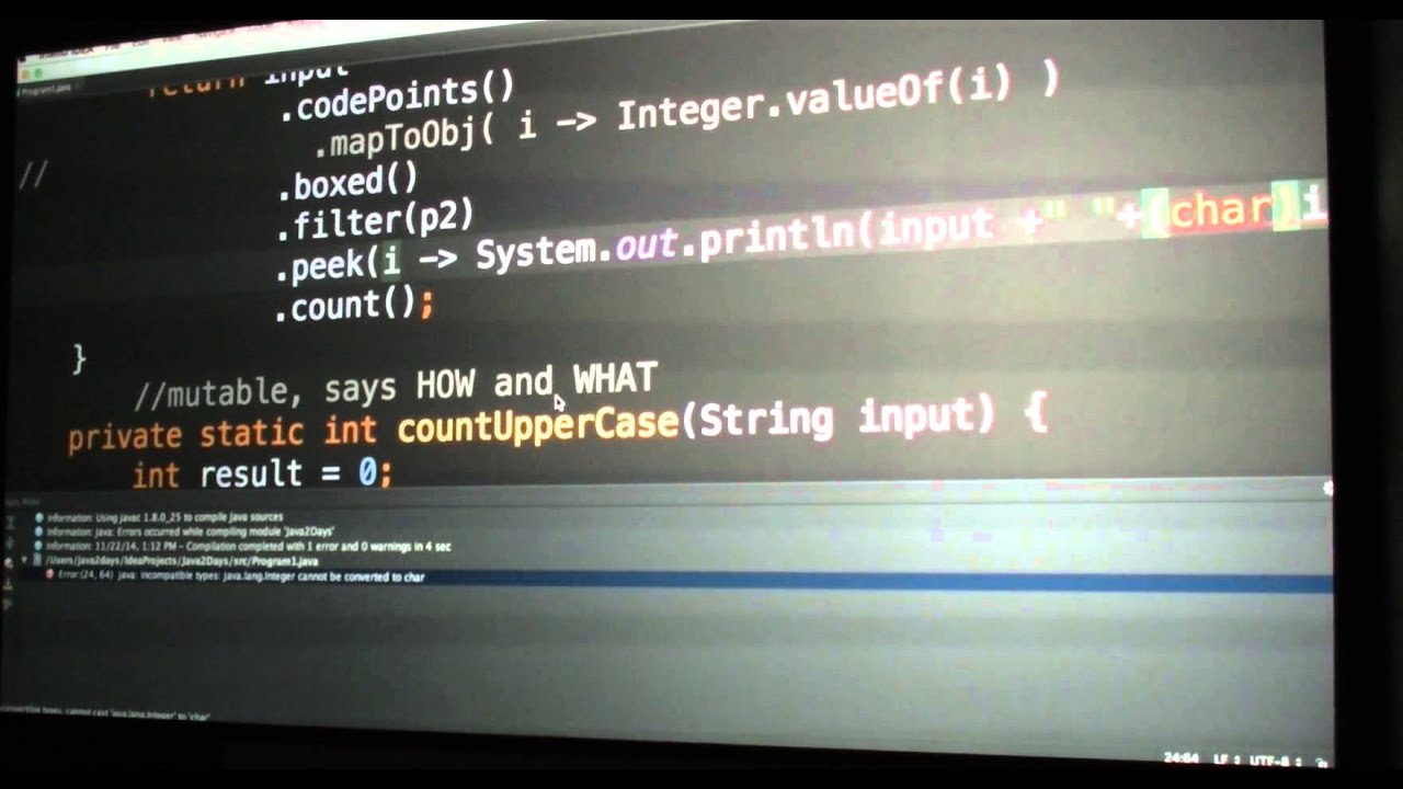 Functional Programming with Java 8 (lambdas)