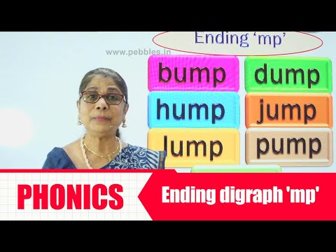 Consonant Digraphs | ending digraph 'mp' | Phonics| Basic English educational Part-70