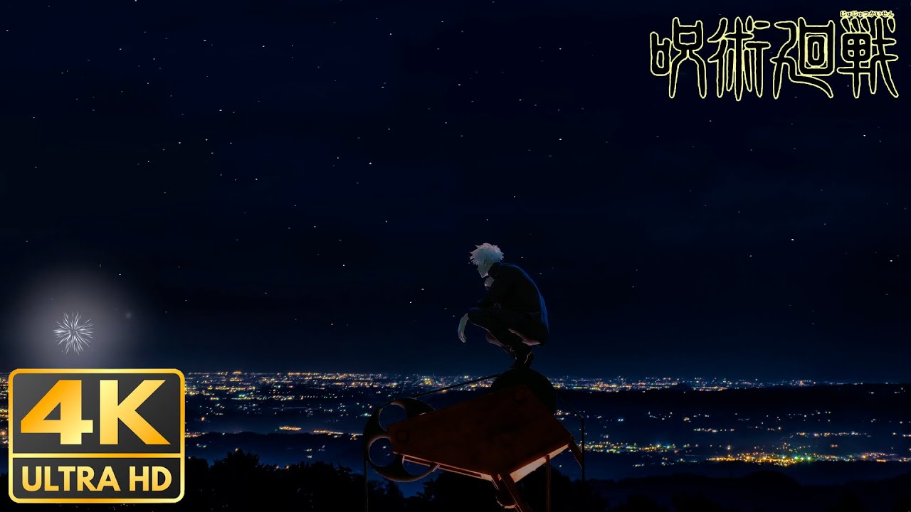 GOJO SATURO AESTHETIC 4K ULTRA HD | LIVE WALLPAPER DESKTOP
