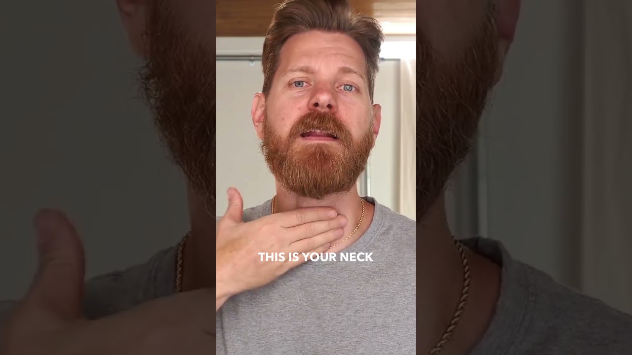 How To Trim Your Neckline Hack. Try This Out Next Time You Are Tidying up Your Short Beard. #shorts